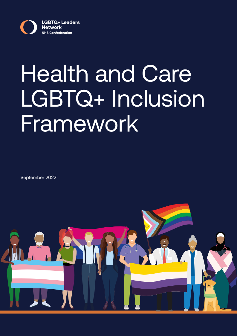 Health and Care LGBTQ+ Inclusion Framework – Safe Ageing No Discrimination