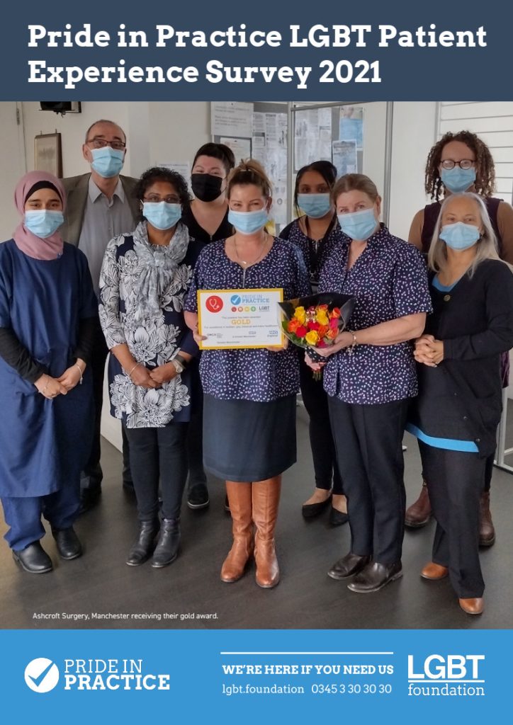 Pride in Practice LGBT Patient Experience Survey 2021 – Safe Ageing No ...